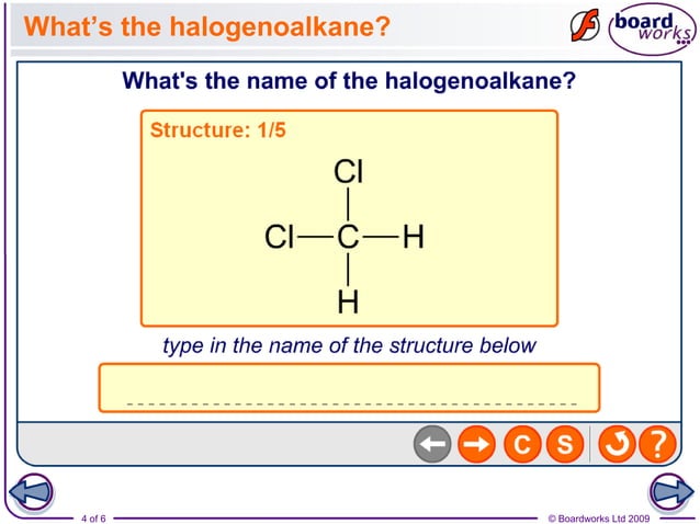 Halogenoalkanes part 1 nomenclature | PPT