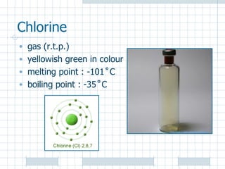 Halogens and Noble gases | PPT