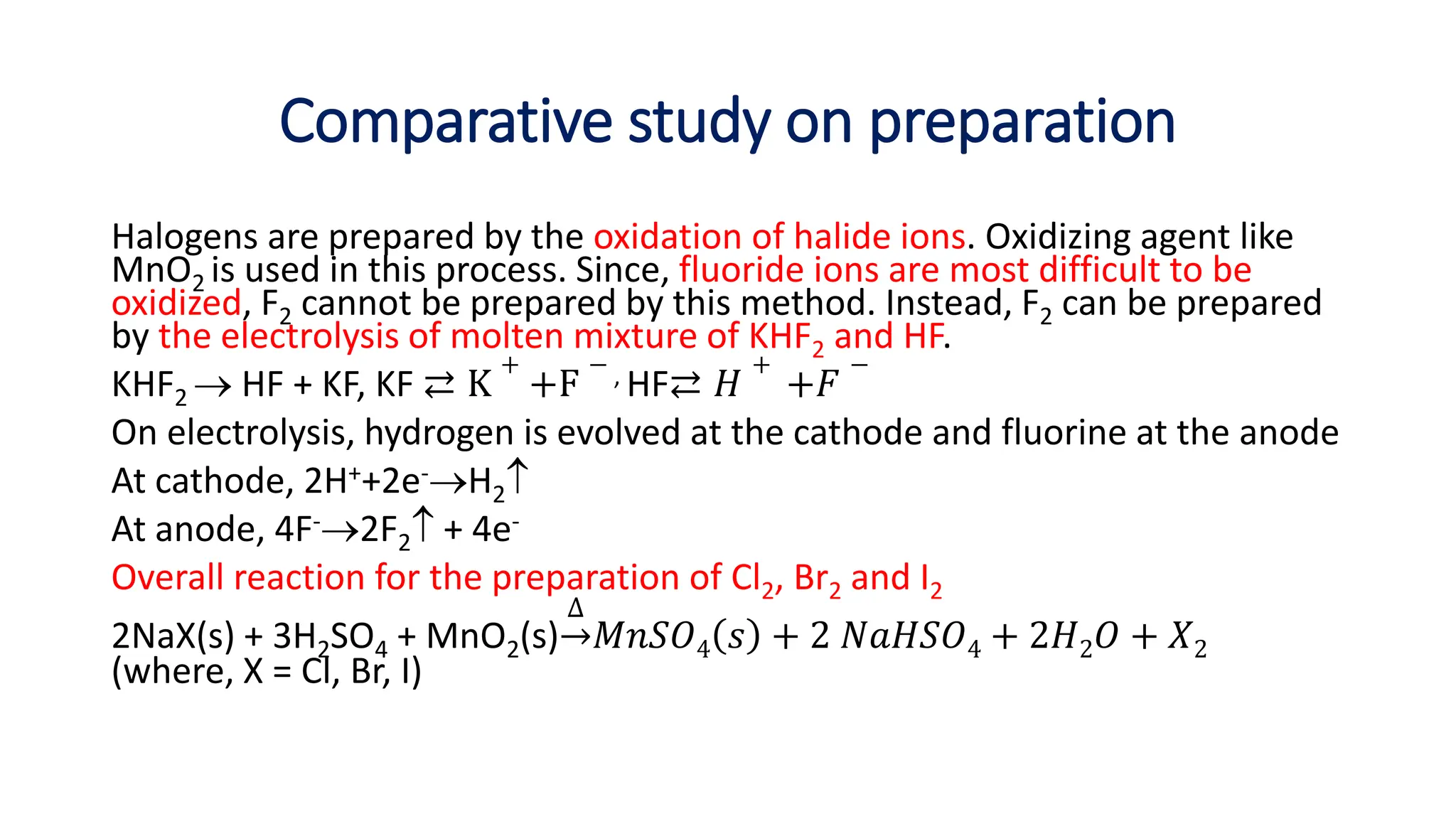 Halogens class 11 chemistry note by Bimochan | PDF