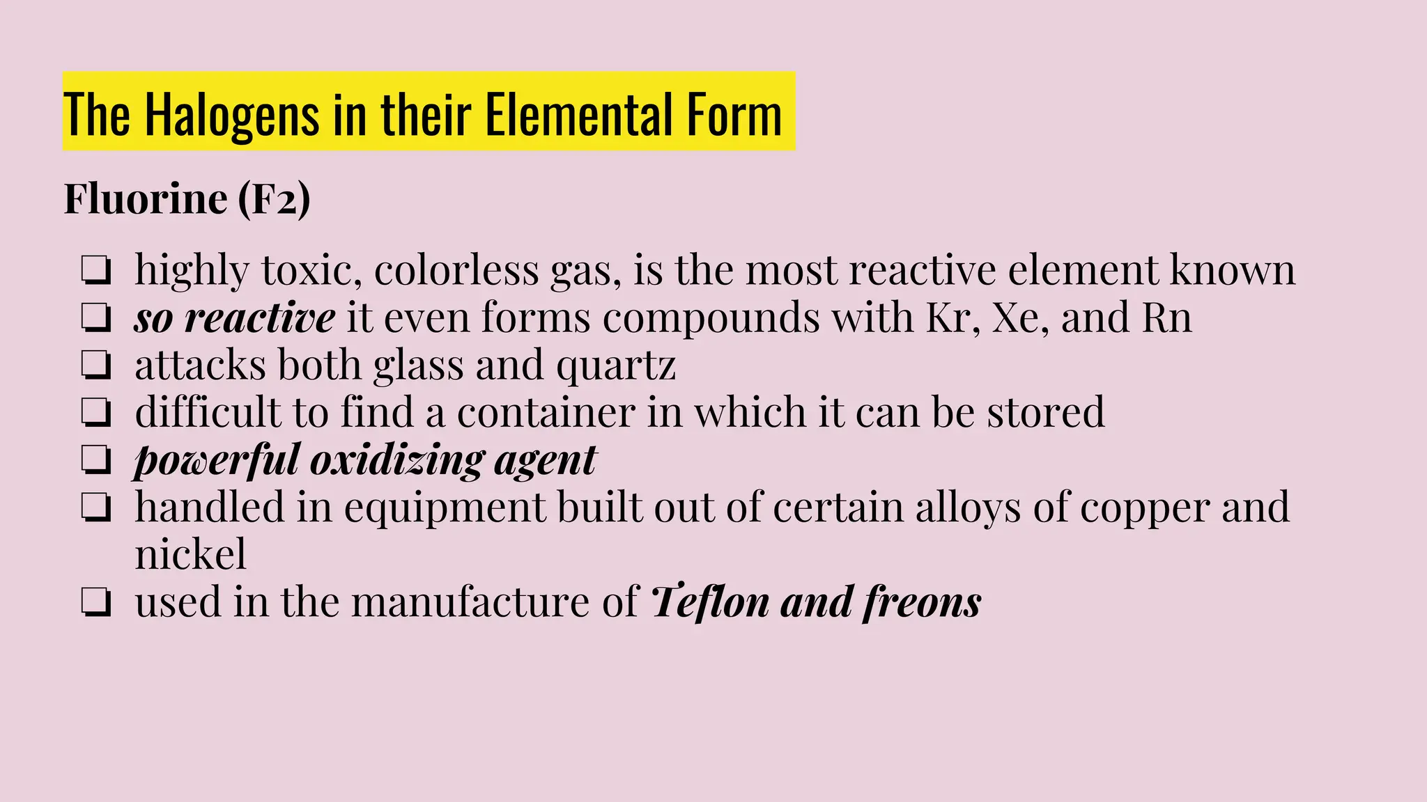 Inorganic Chemistry: Halogens Chemistry.pptx