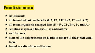 Inorganic Chemistry: Halogens Chemistry.pptx