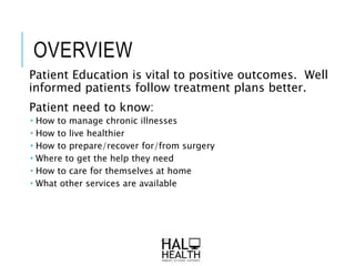 Halo Health Integrated Presentation | PPTX