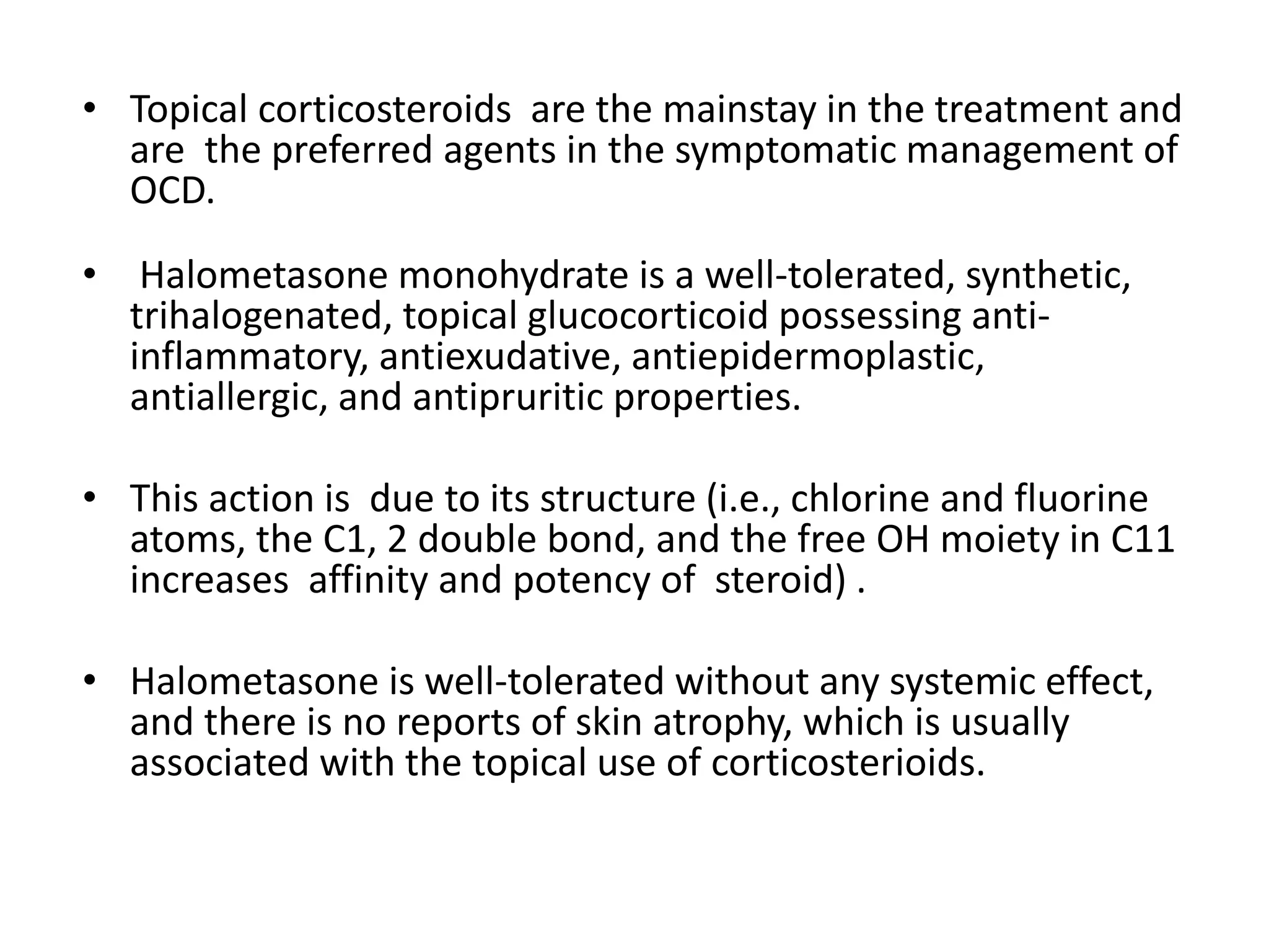 Halometasone monohydrate (0 | PPTX