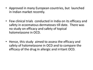 Halometasone monohydrate (0 | PPTX