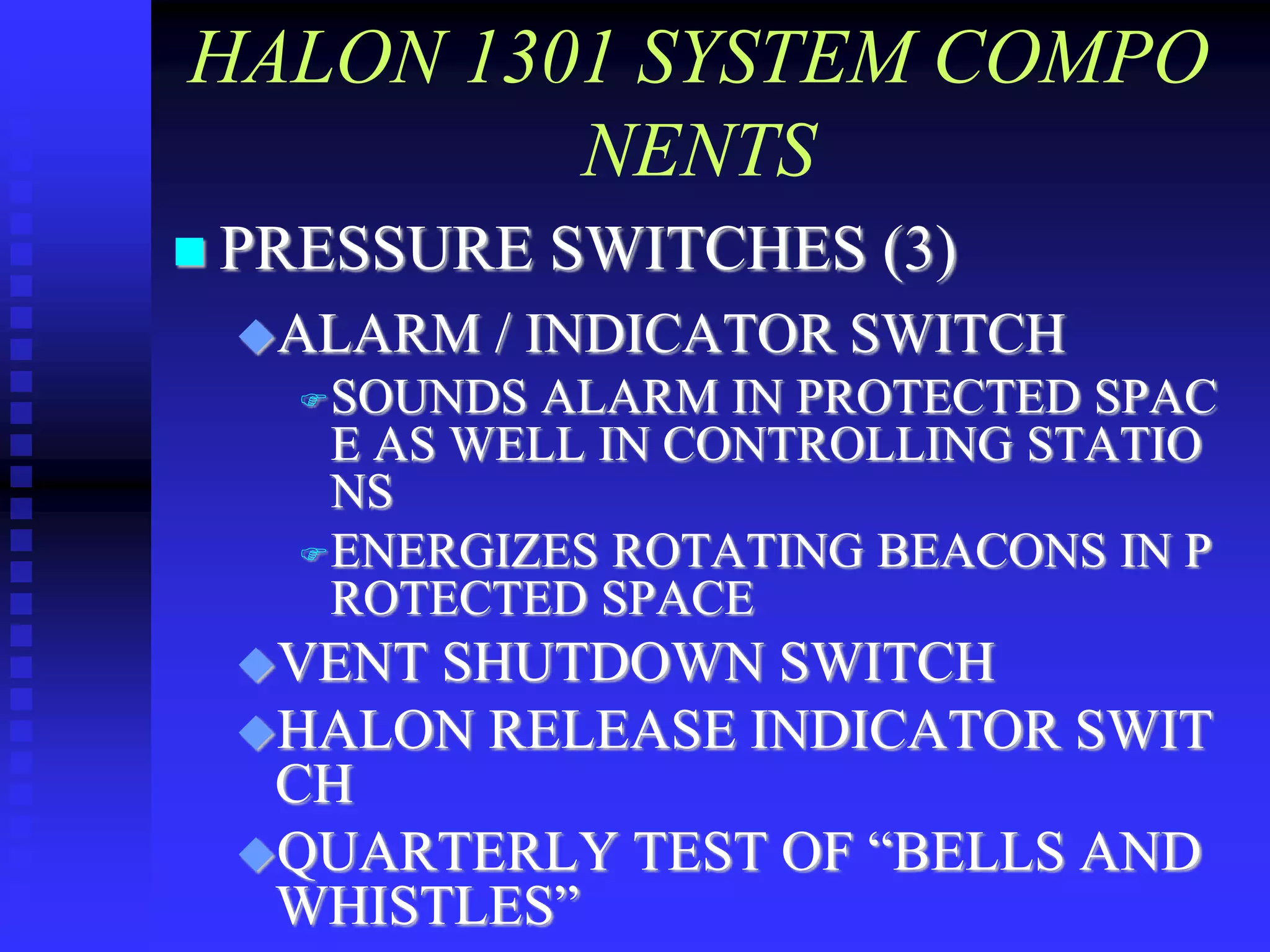 Installations of Halon System | Gaurav Singh Rajput | PPTX