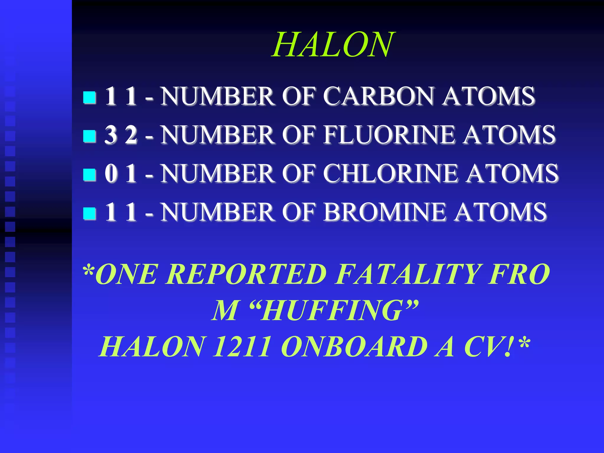 Installations of Halon System | Gaurav Singh Rajput | PPTX