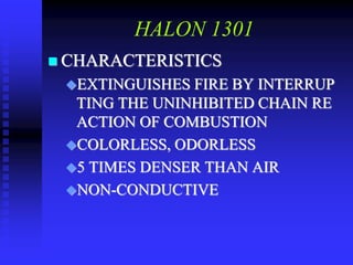 Installations of Halon System | Gaurav Singh Rajput | PPTX