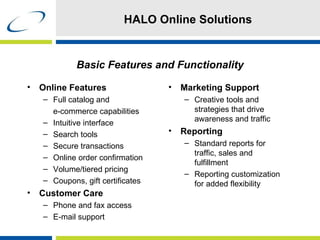 HALO Branded Solutions Corporate Overview | PPT