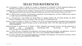 HALOPHILIC ENZYMES IN INDUSTRIAL APPLICATIONS - Copy.pptx