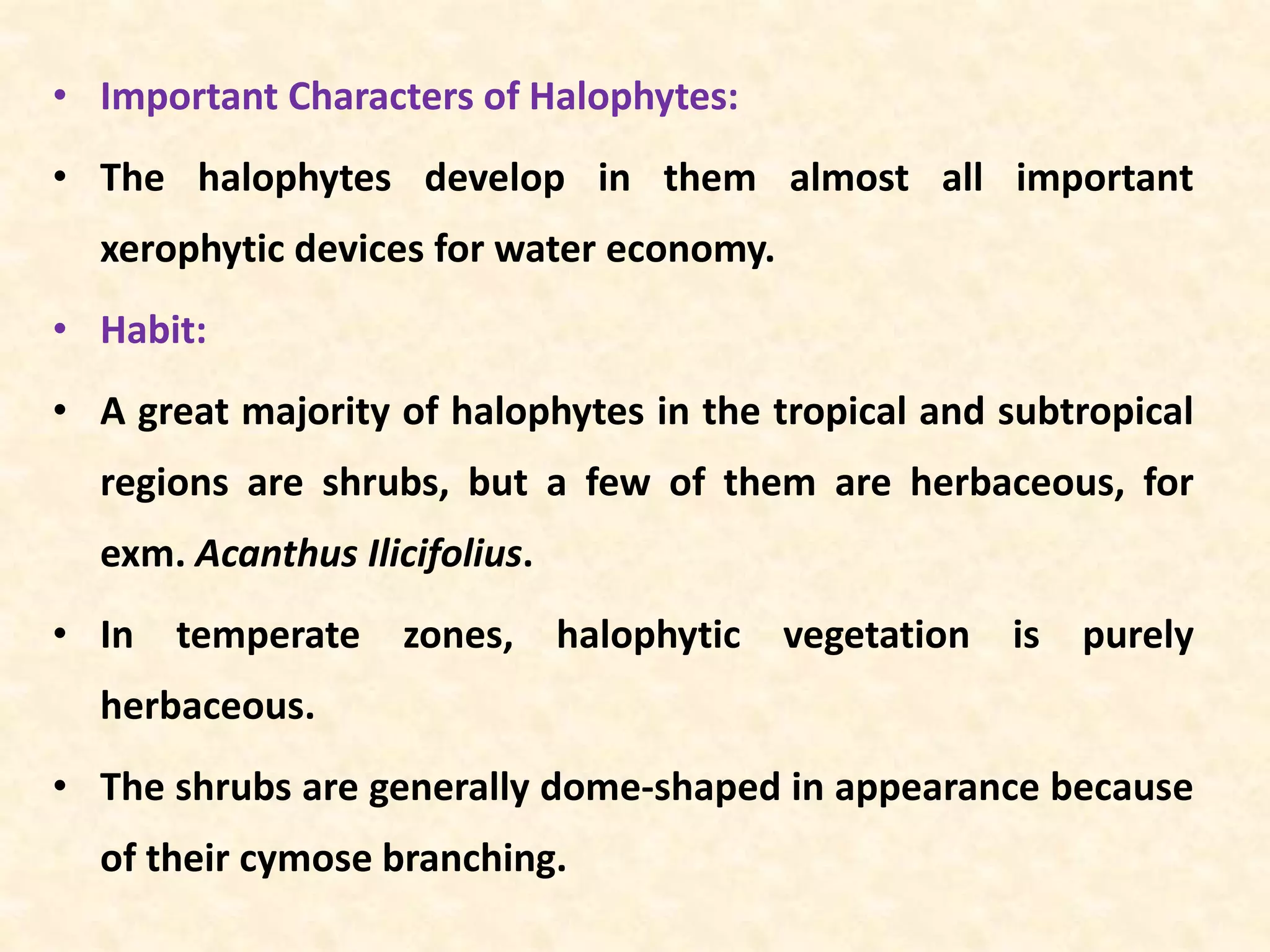 Halophypes | PDF