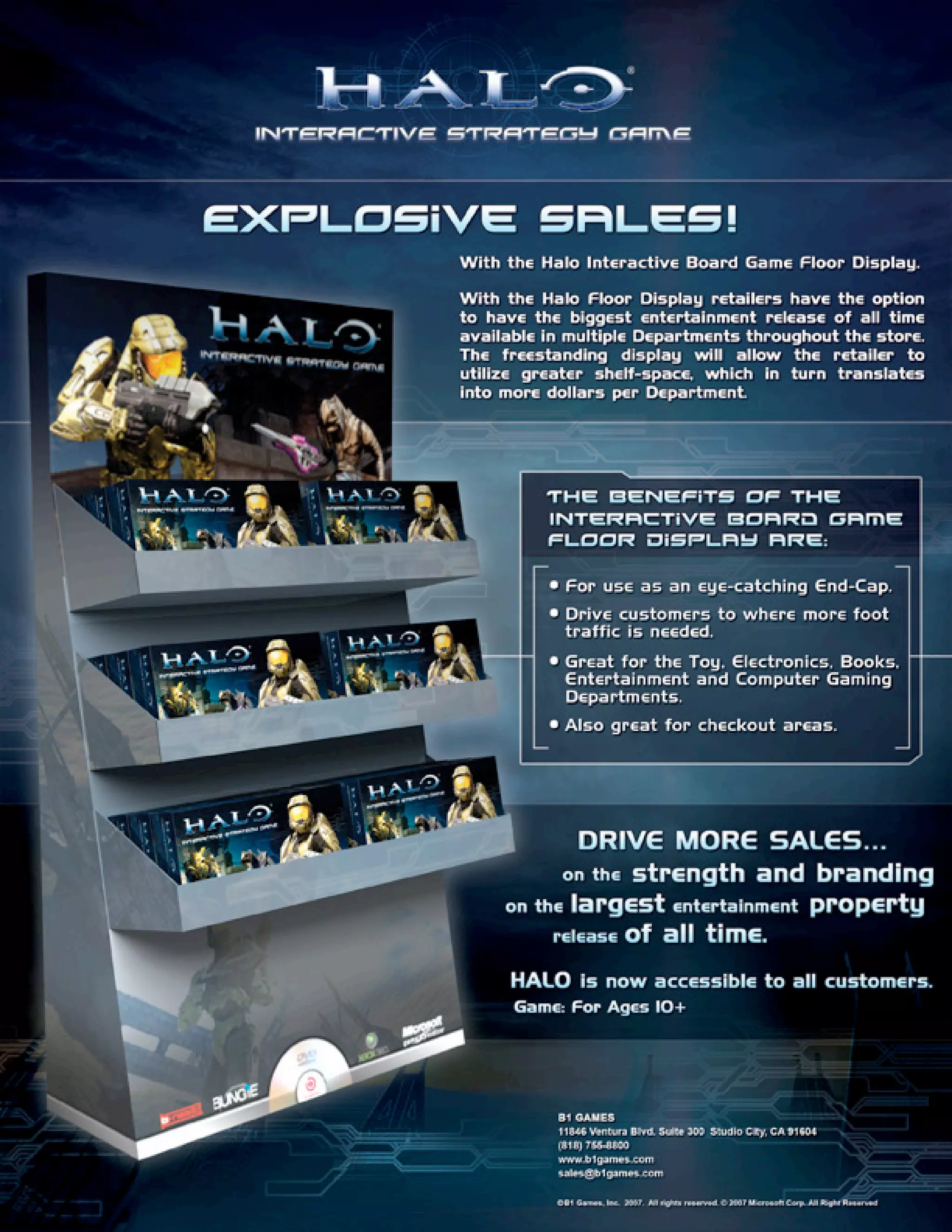 Halo Sales Sheet And Standee | PDF