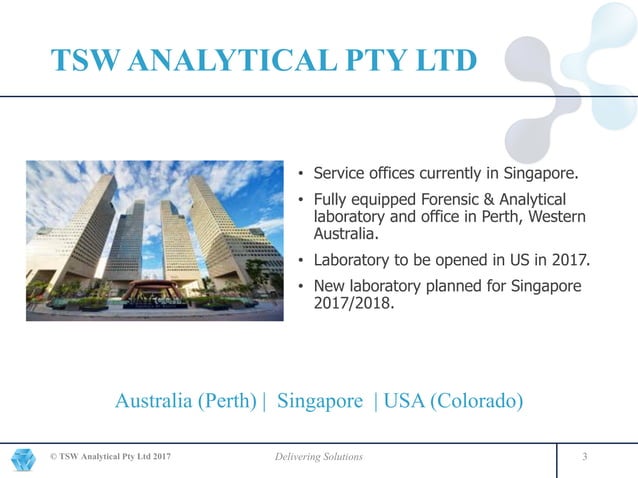 TSW Analytical: HALO Service - A NEW BETTER WAY IN GEOCHEMICAL EXPLORATION | PPT