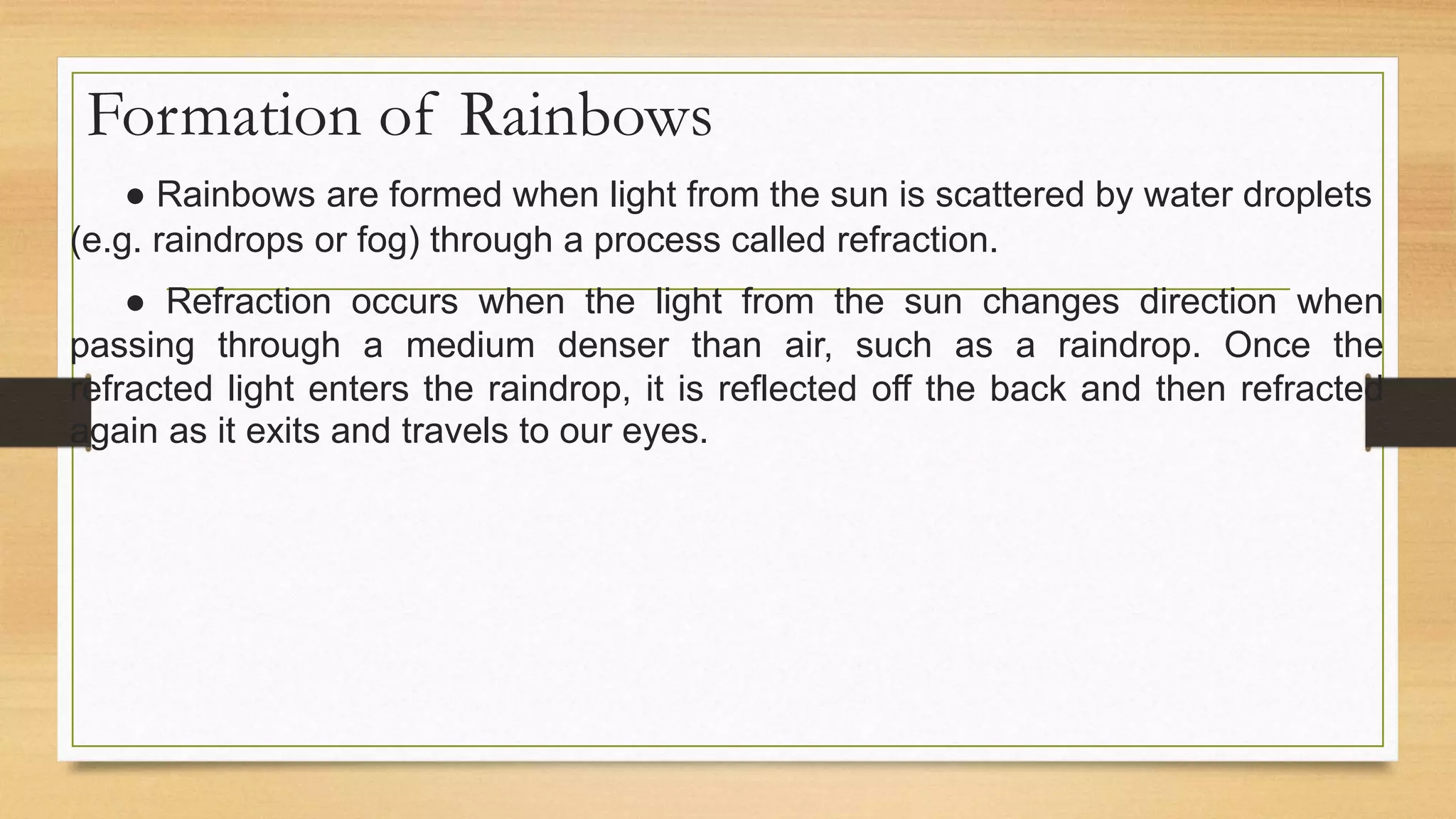 Halo, Sundogs, Types of Rainbows Presentaion.pptx