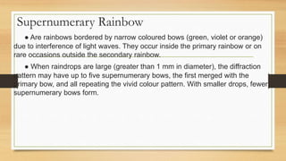 Halo, Sundogs, Types of Rainbows Presentaion.pptx