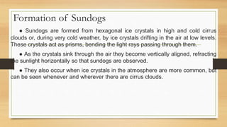 Halo, Sundogs, Types of Rainbows Presentaion.pptx