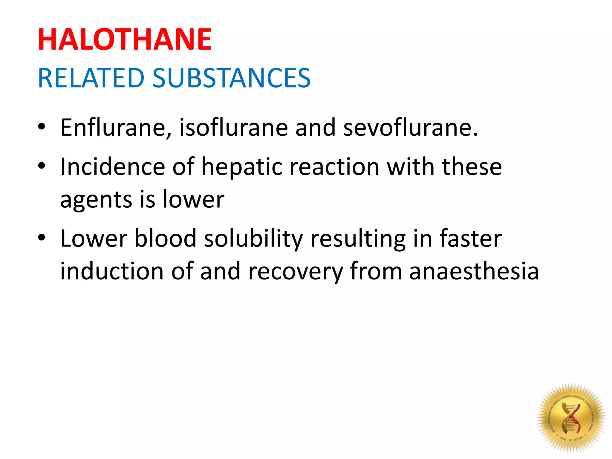 Halothane | PPTX