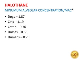 Halothane | PPTX