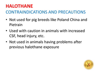 Halothane | PPTX