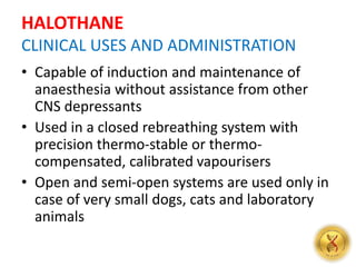 Halothane | PPTX