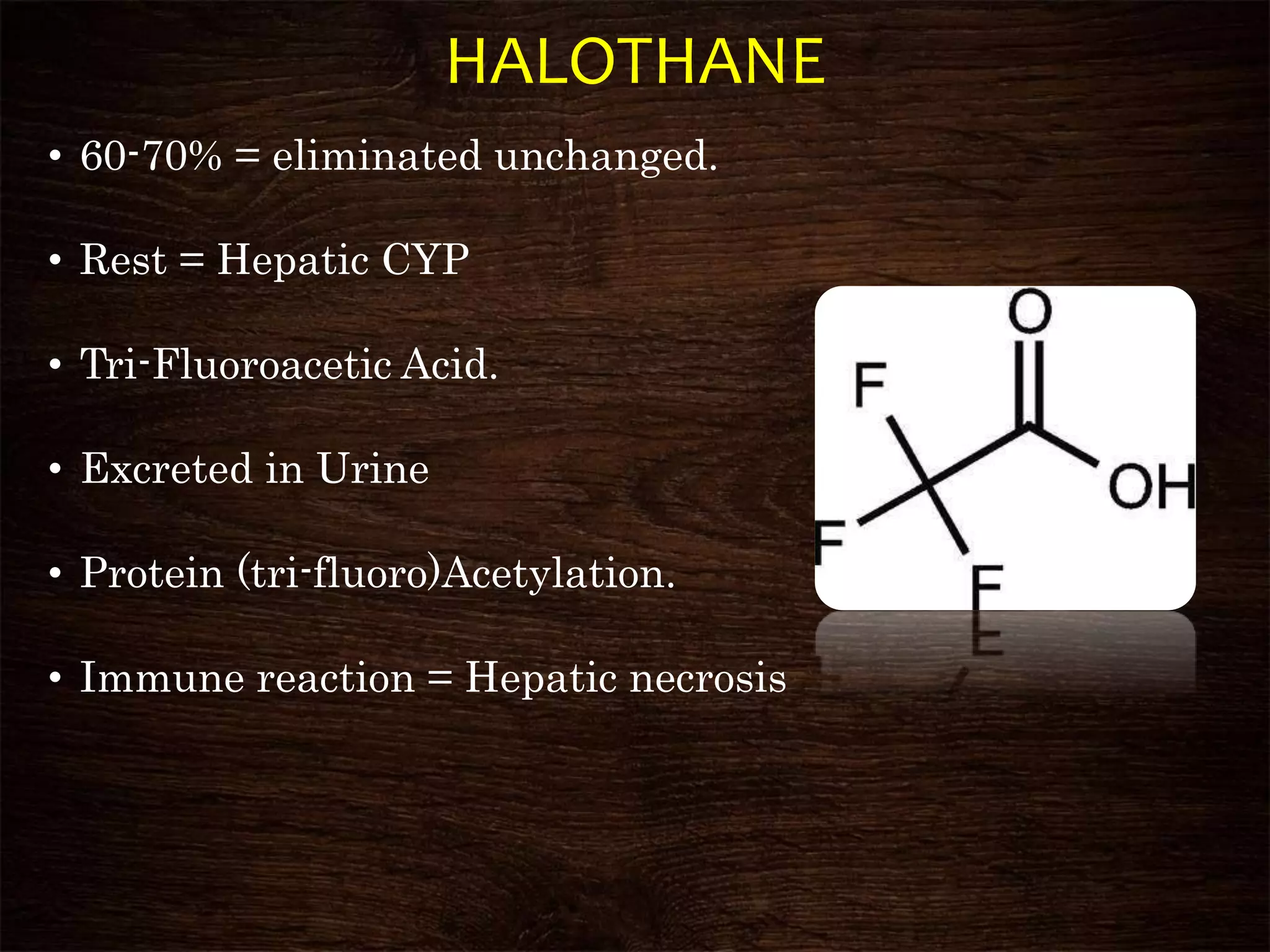 Halothane induced hepatitis | PPTX