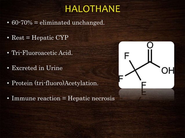 Halothane induced hepatitis | PPTX