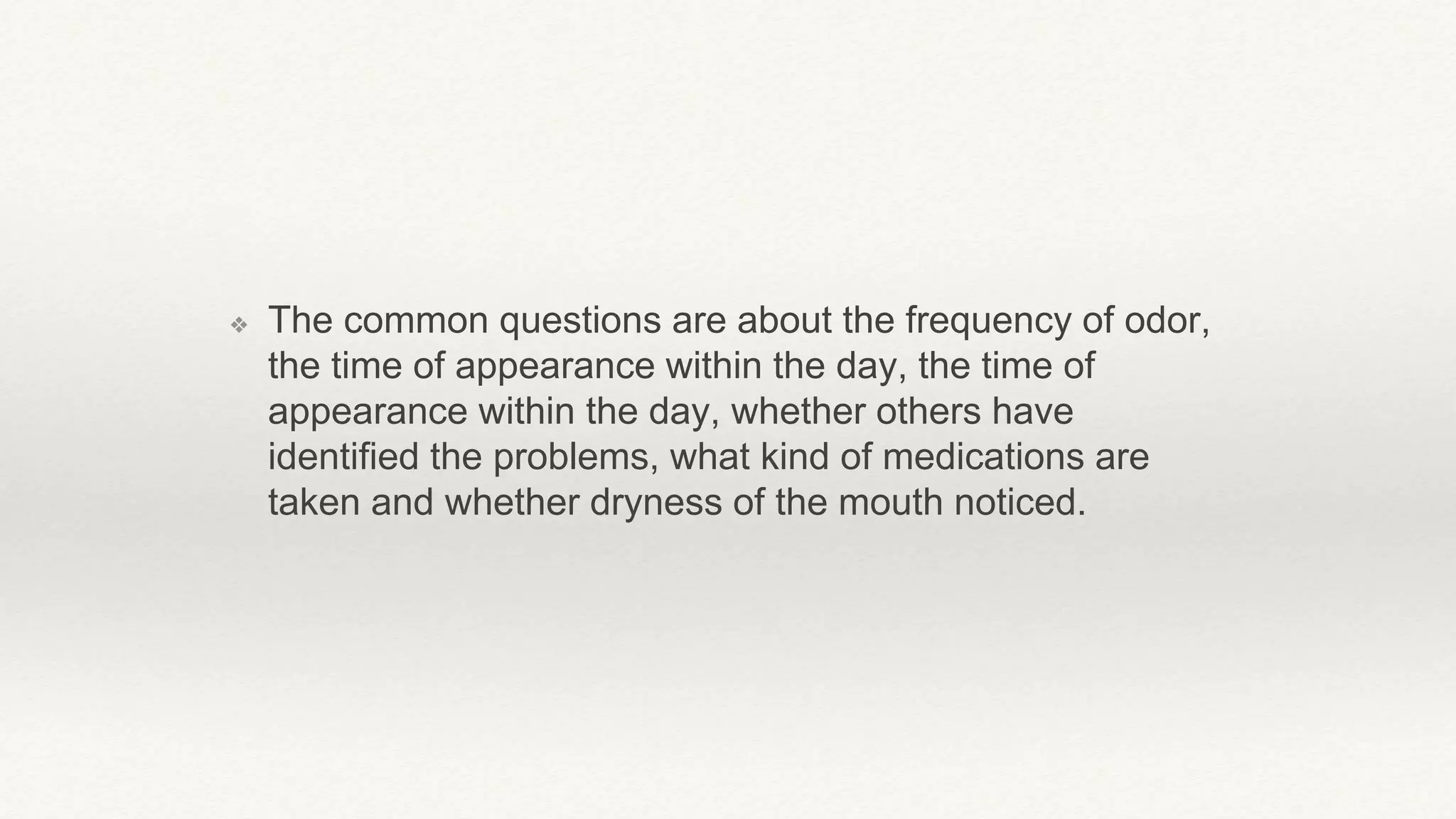 Halitosis | PPT