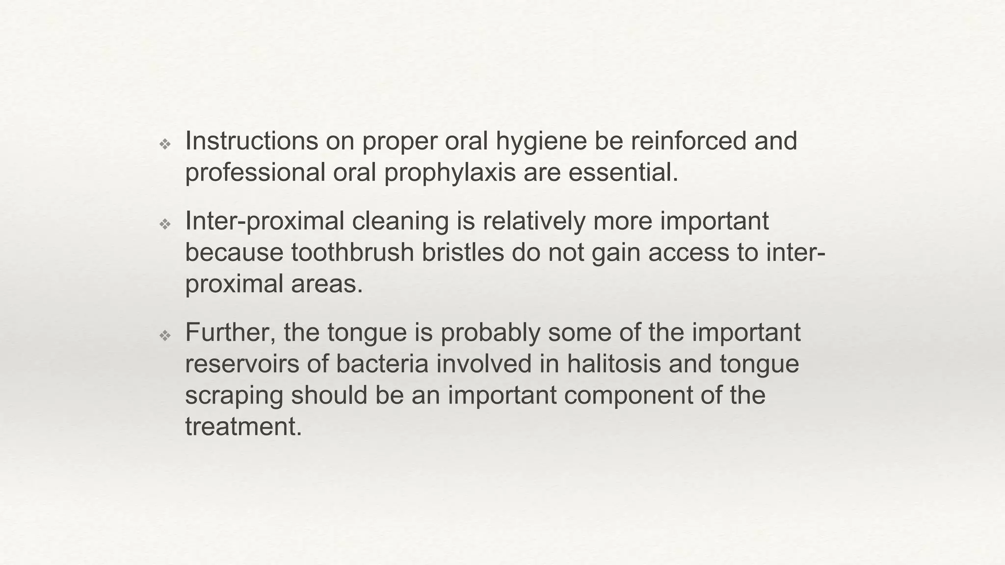 Halitosis | PPTX