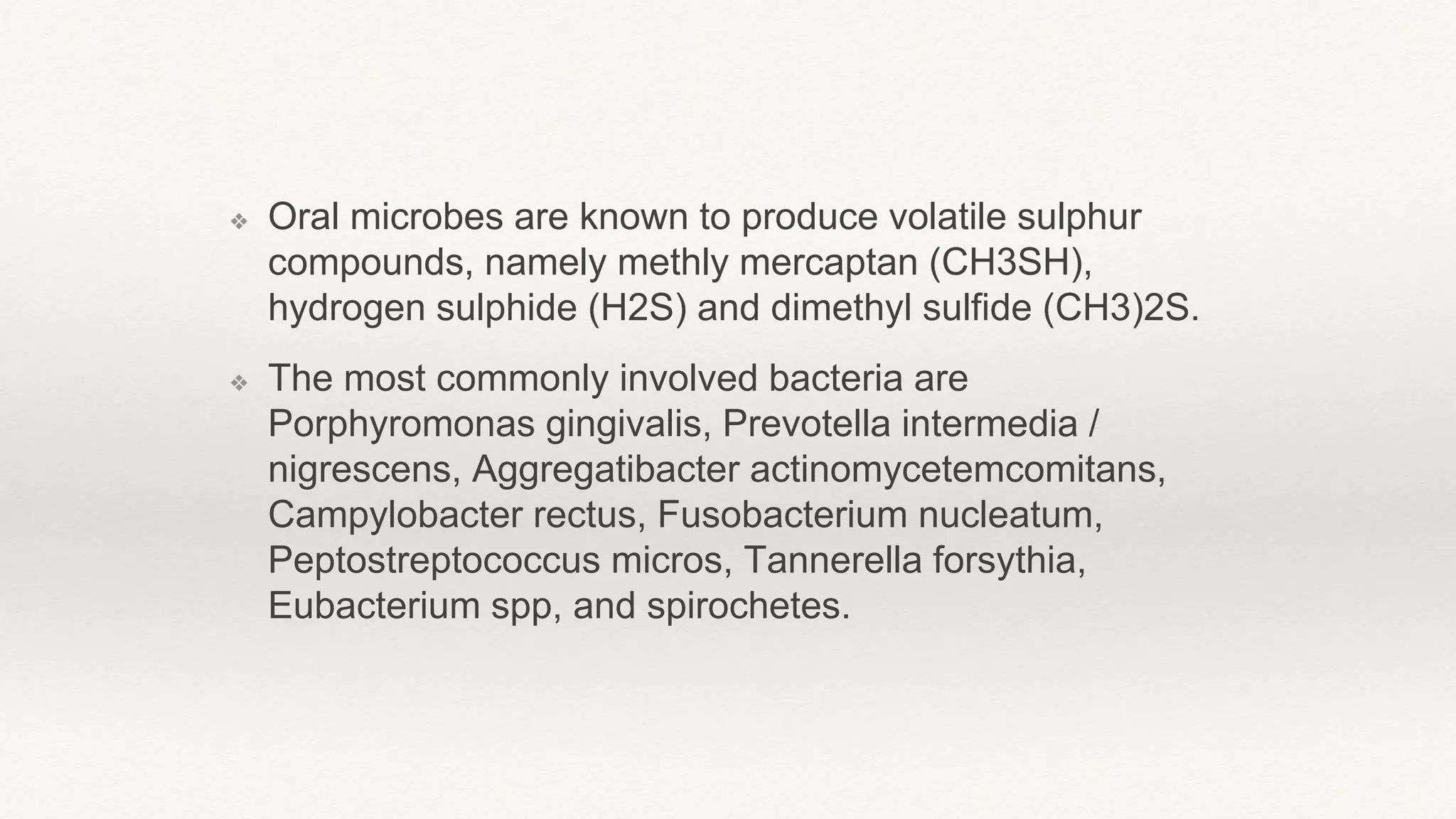 Halitosis | PPTX