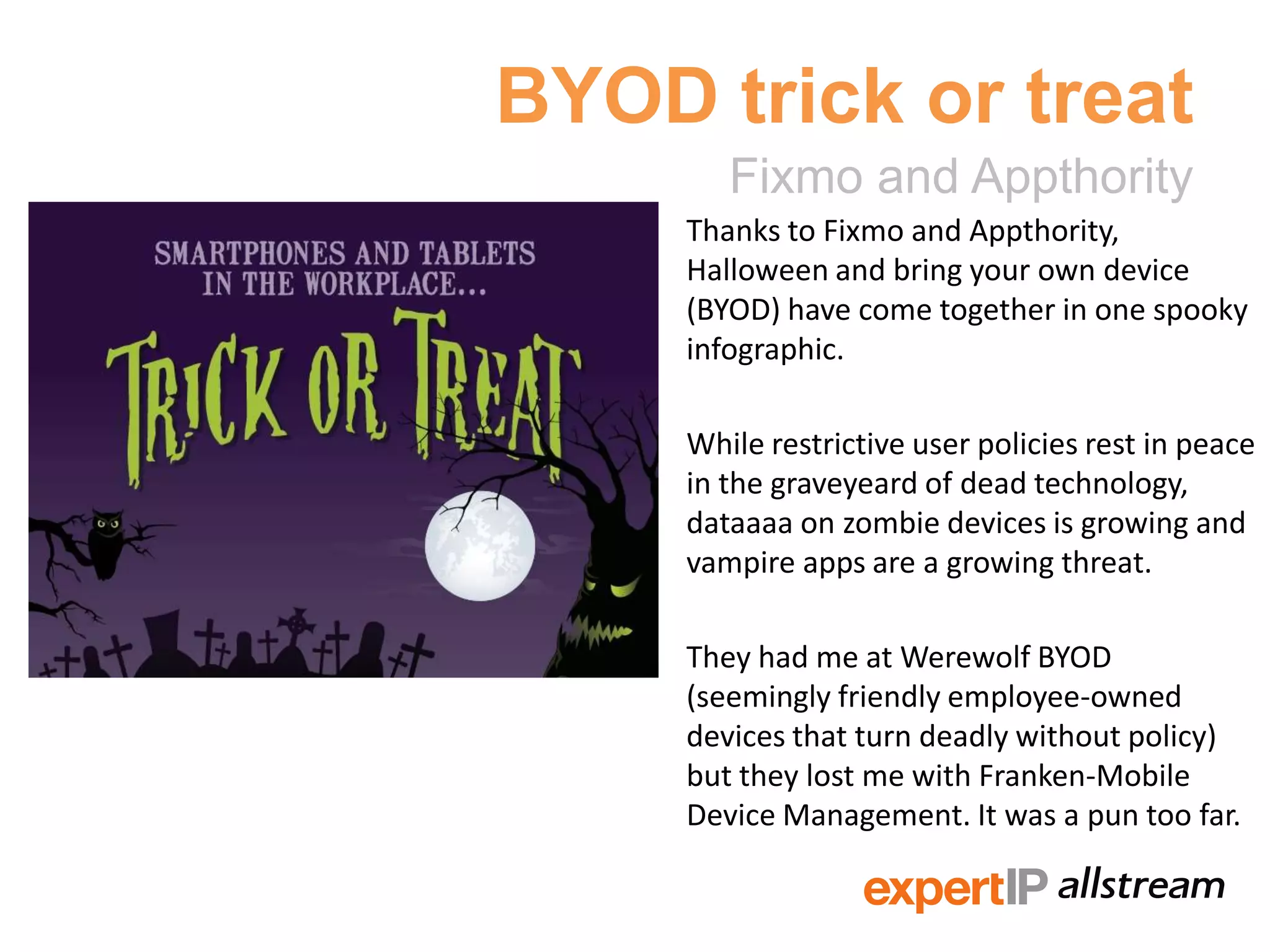 Five spooky IT infographics | PPTX