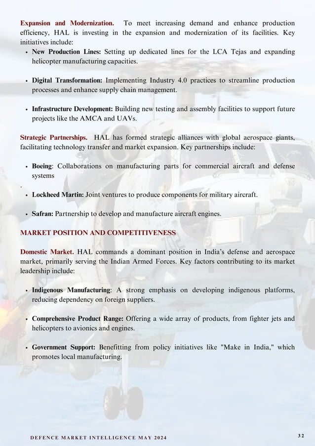 HAL Financial Performance Analysis and Future Prospects | PDF