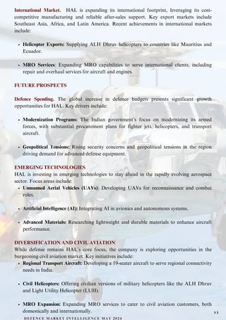 HAL Financial Performance Analysis and Future Prospects | PDF