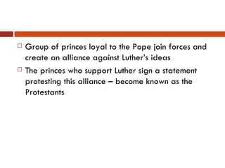 The Protestant Reformation | PPT