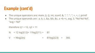 Halstead's software science - ananalytical technique | PDF