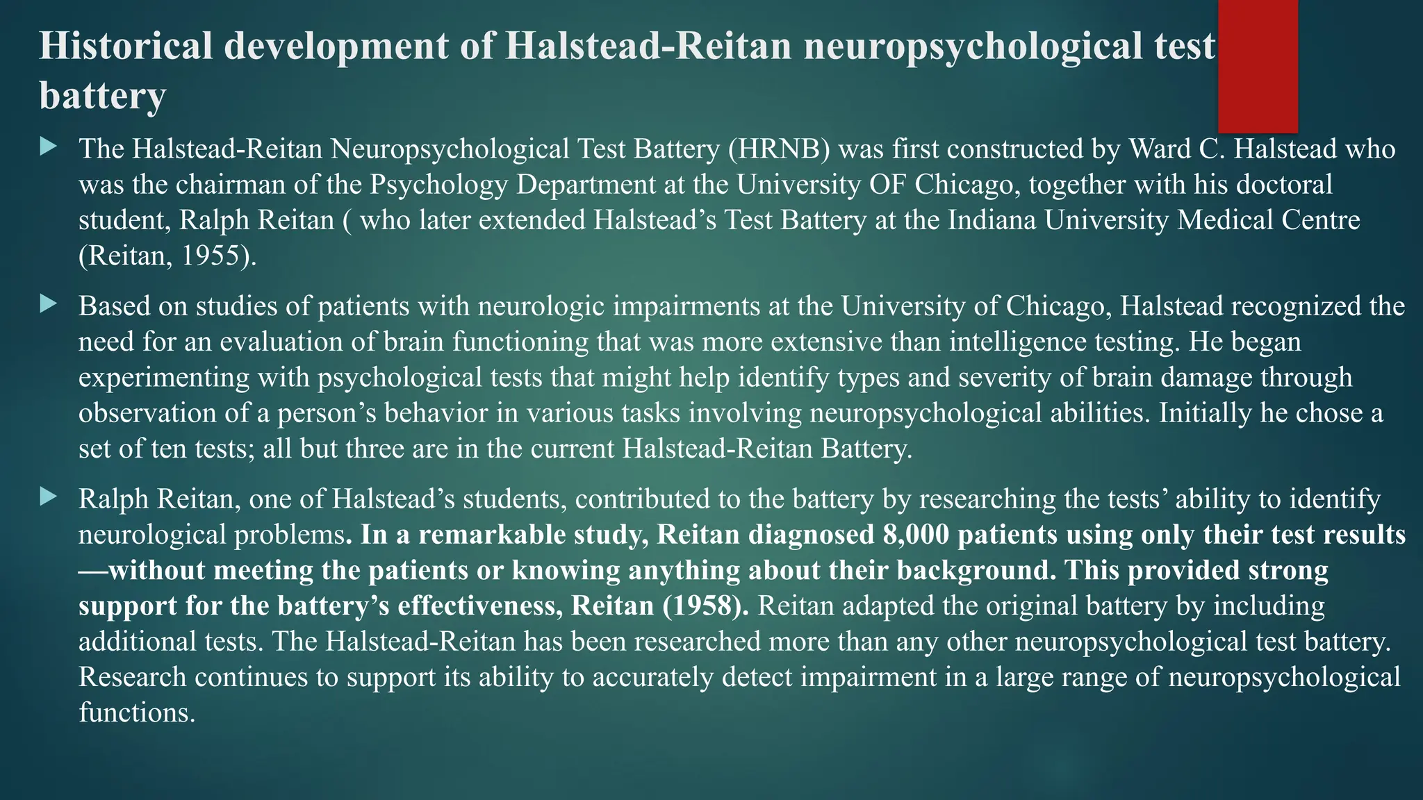 Halstead-Reitan Neuropsychological Test Battery.pptx