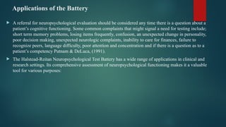 Halstead-Reitan Neuropsychological Test Battery.pptx