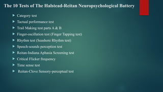 Halstead-Reitan Neuropsychological Test Battery.pptx