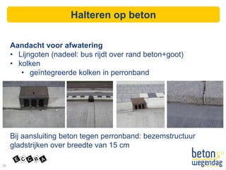 Halteren op beton | PPT