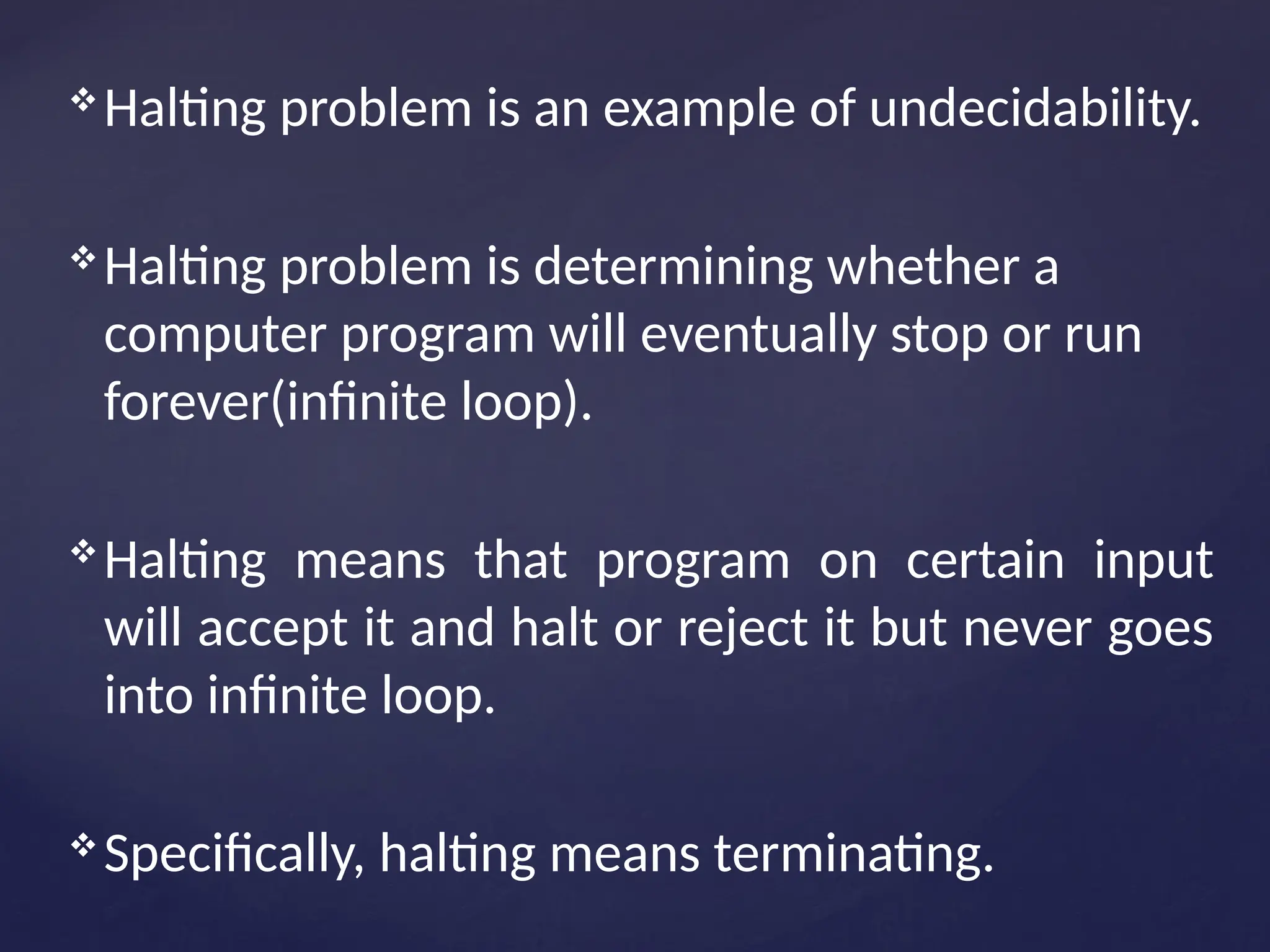 HALTER PROBLEM IN THEORY OF COMPUTATION.pptx