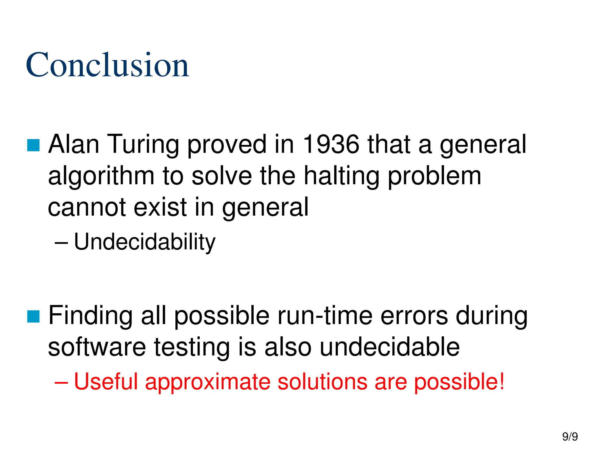 An Explanation of the Halting Problem and Its Consequences | PDF