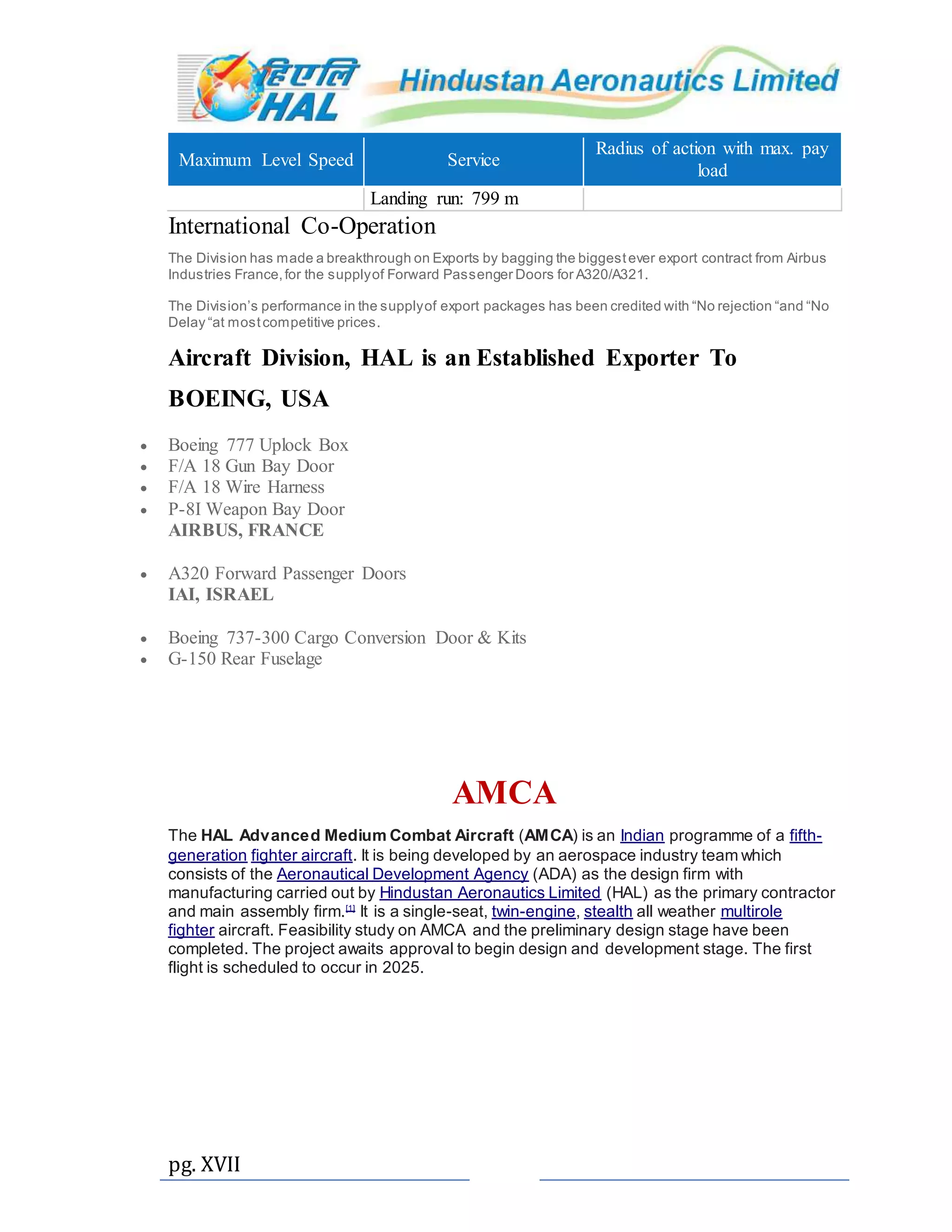 Hal training report | DOCX