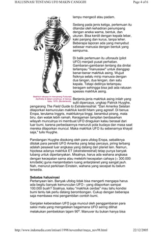 Halusinasi tentang UFO makin canggih | PDF
