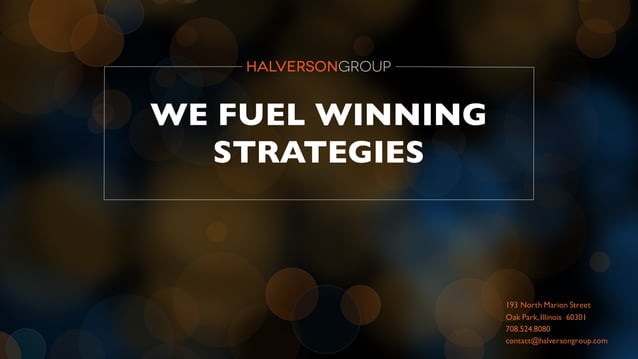 Halverson Group Jobs to Be Won Presentation | PPT | Free Download