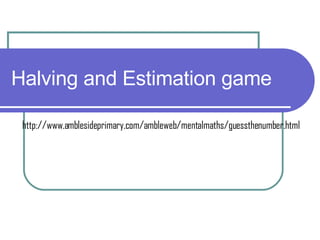 Guess the number | PPT