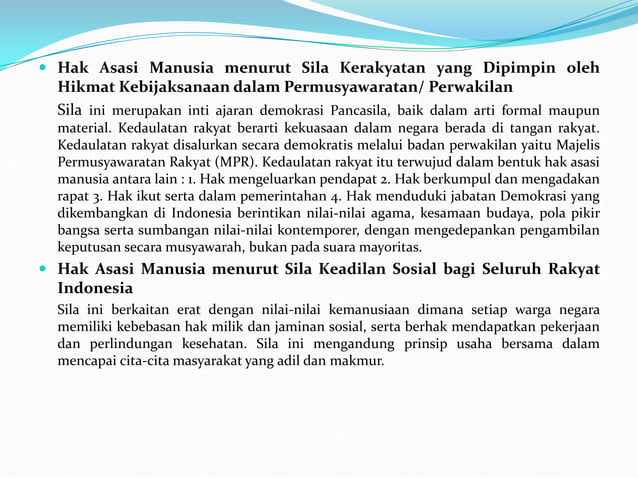 Hak Asasi Manusia ( HAM ) | PPTX
