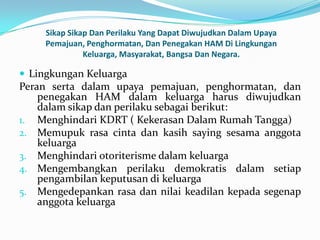 Hak Asasi Manusia ( HAM ) | PPTX