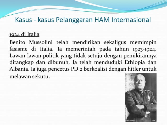 Hak Asasi Manusia ( HAM ) | PPTX