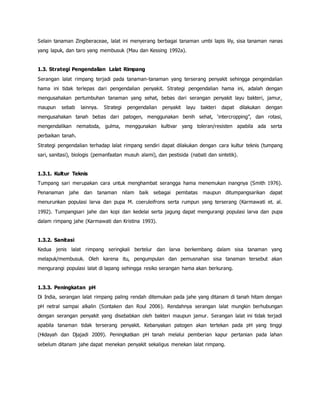 Hama jahe-dan-pengendaliannya | DOCX