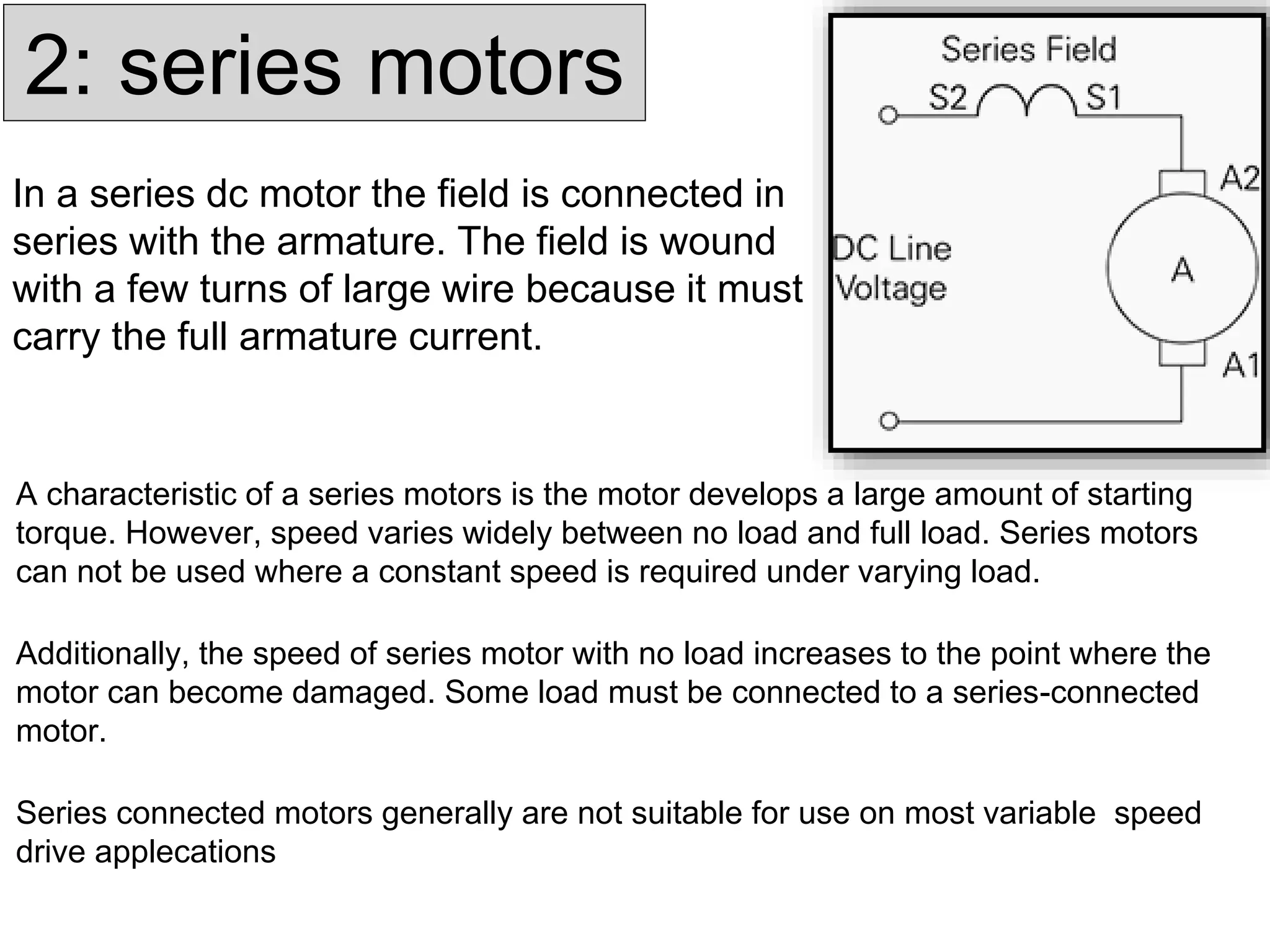 types of motors ppt | PPTX