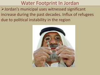Water Footprint In Jordan by Arwa Hamaideh | PDF