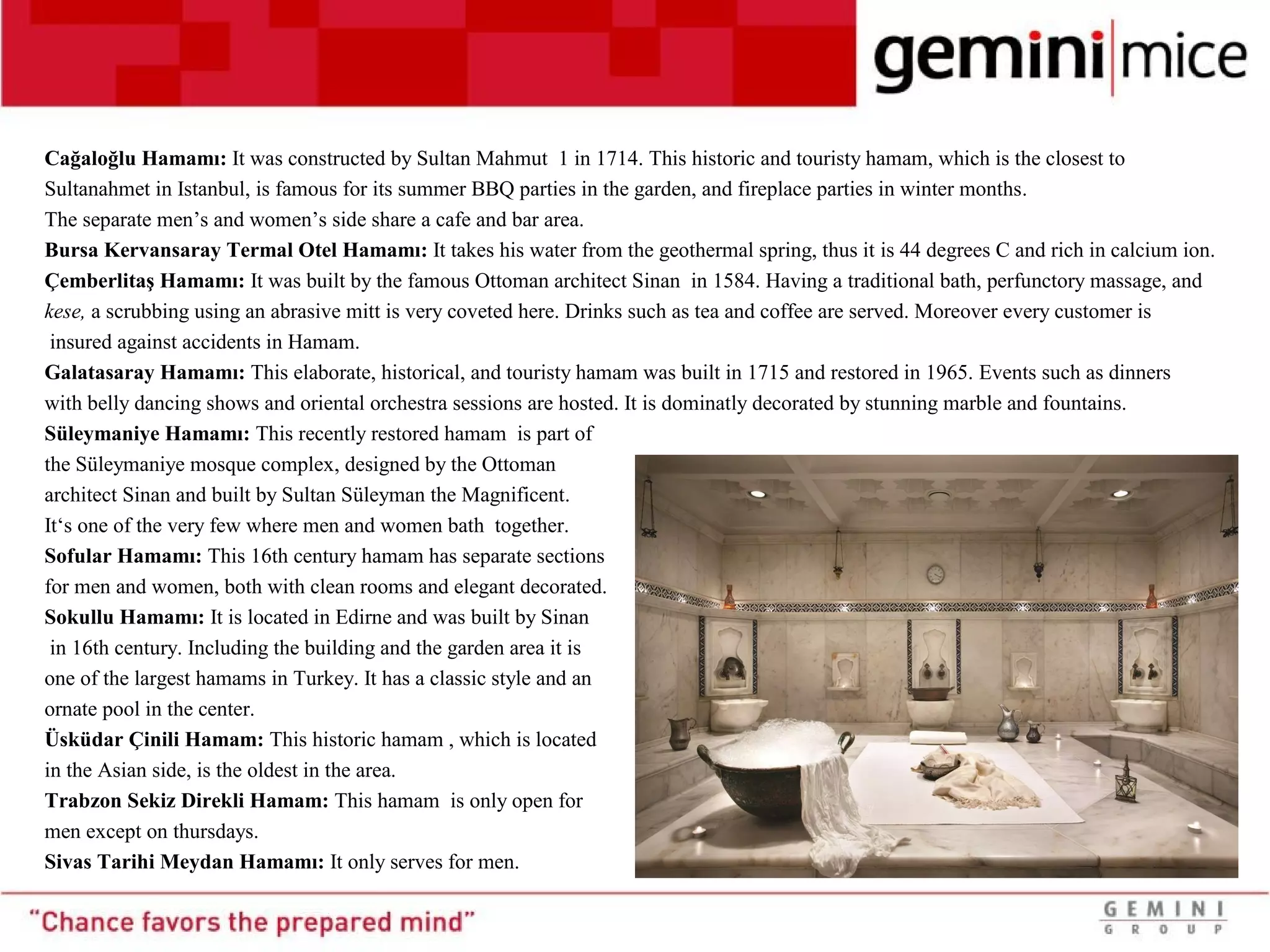 Best of Hamams | PPT